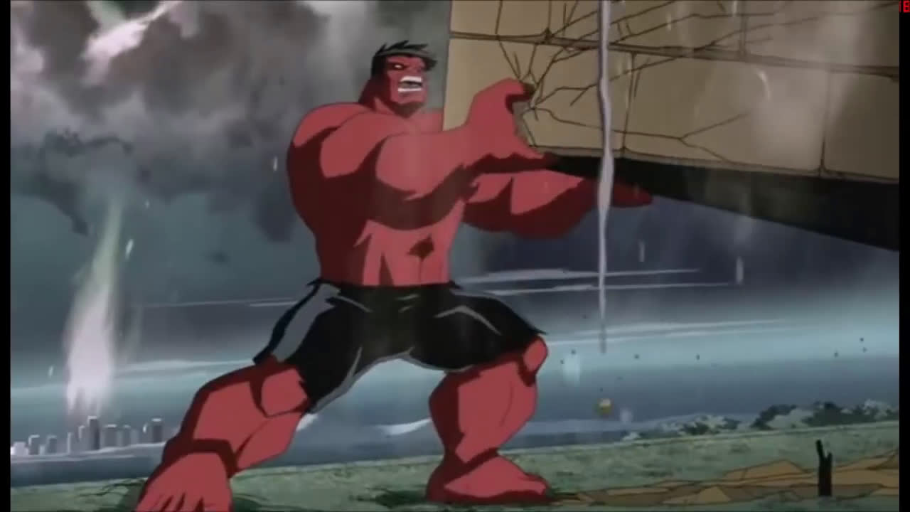 Red Hulk Avengers Earths Mightiest Heroes