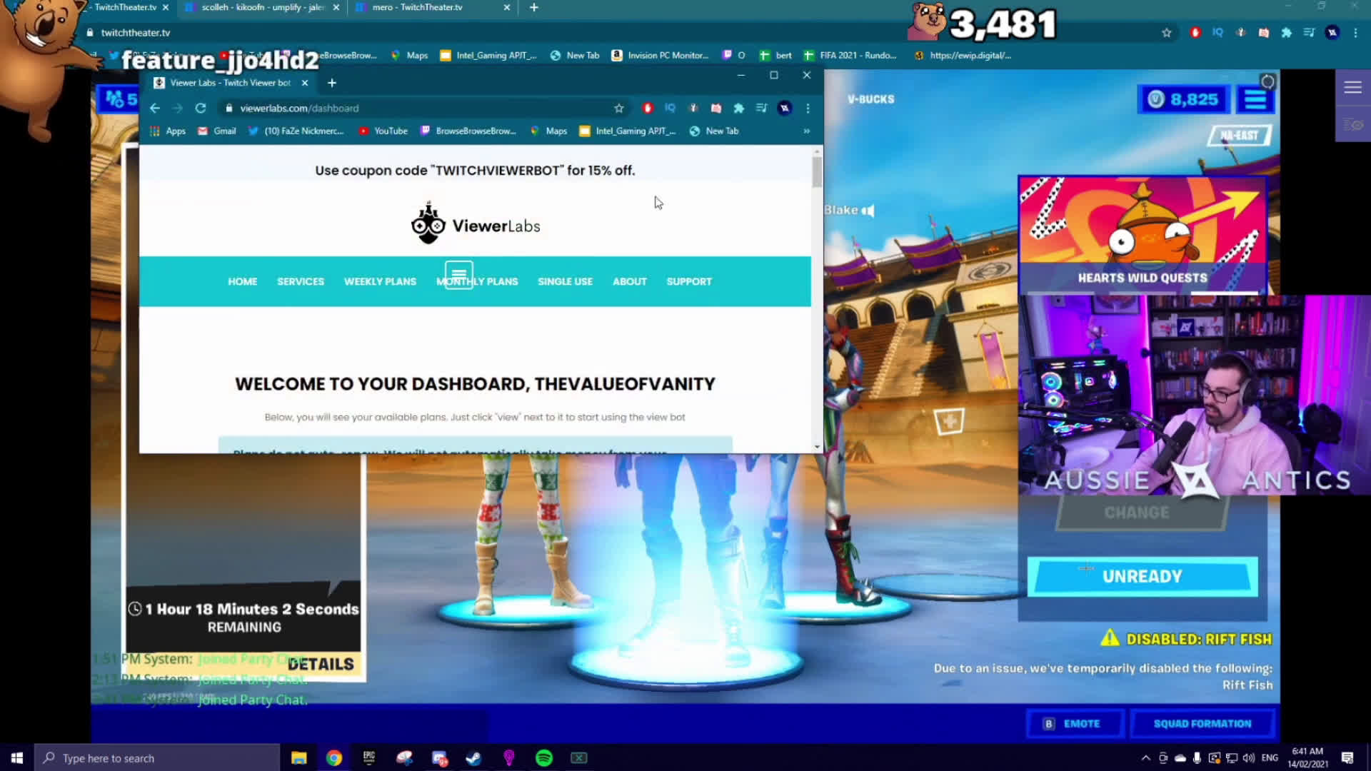 AussieAntics Viewbot