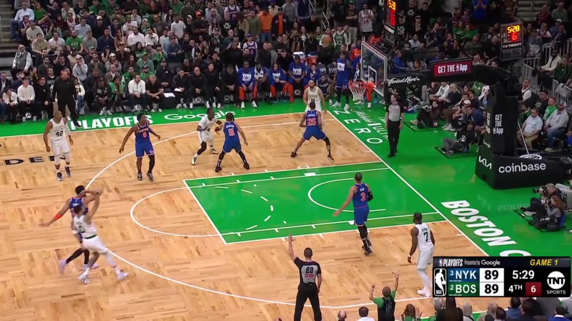Watch Jayson Tatum on mismatches during Game 1 | Streamable
