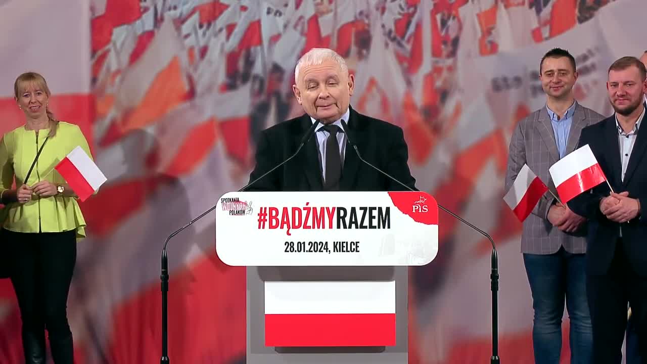 KIELCE | Spotkanie z Prezesem PiS J. Kaczyńskim