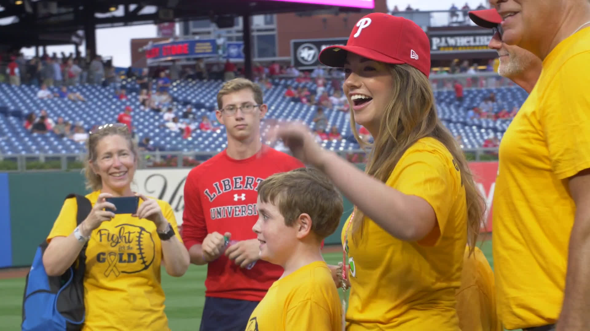 Natalie Egenolf Joins The Phillies Grounds Crew