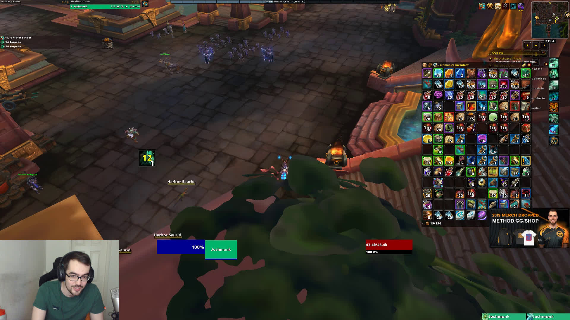 MethodJosh prepares for his arrest