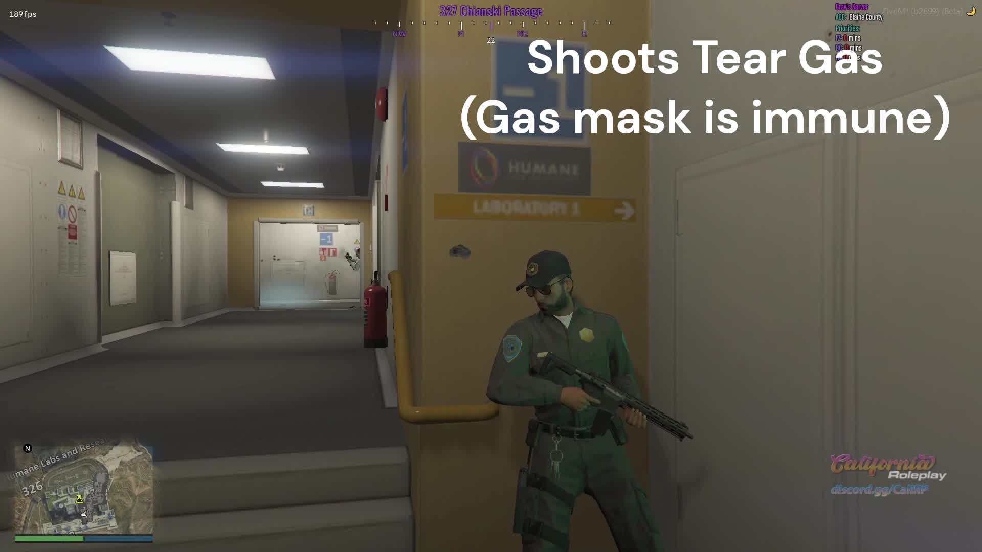 Tear Gas Launcher Demo - CaliRP