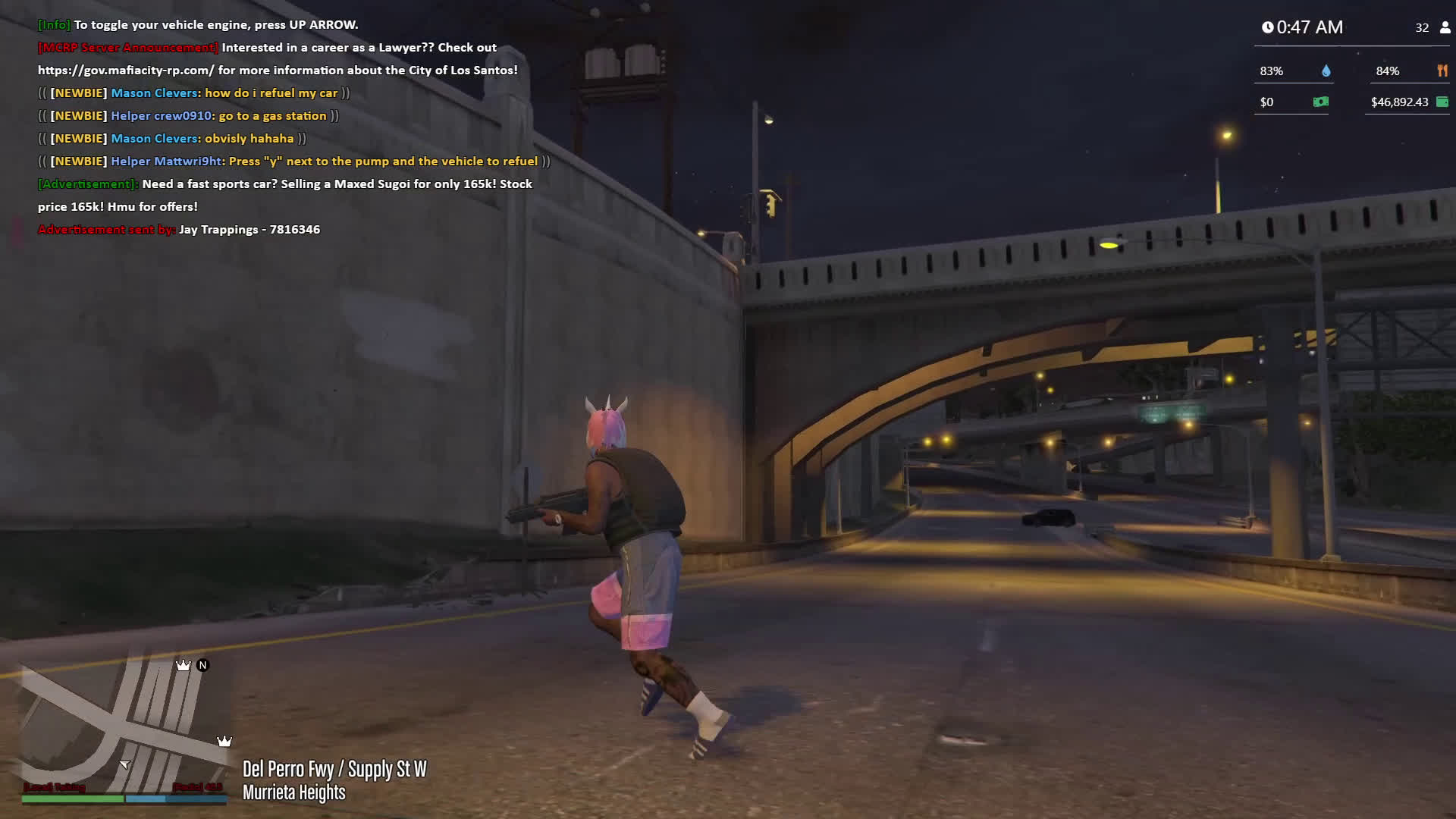 footage of Matthew Hunt aim botting