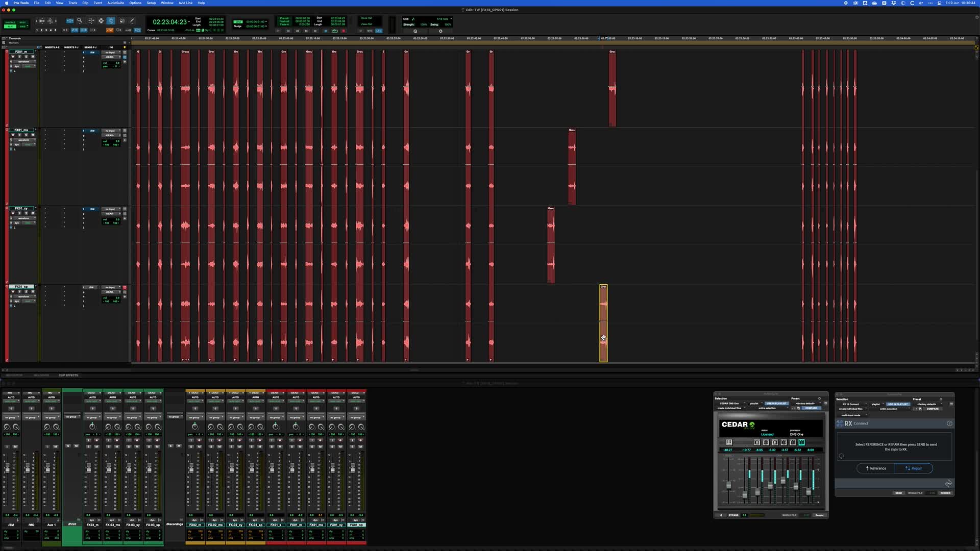 Pro Tools 2023.6 - Object Grabber Bug