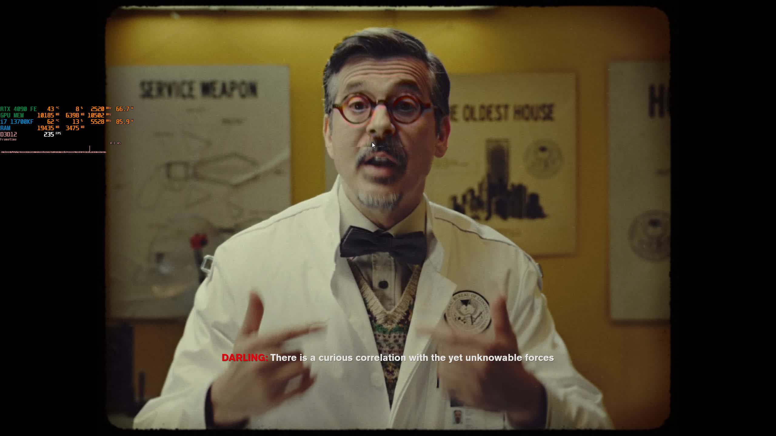 Control Horizontal Line in Cutscenes