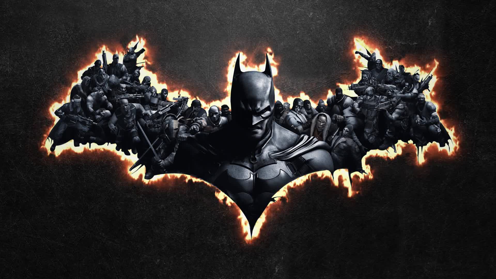 Batman Slow Glowing Logo Live Wallpaper