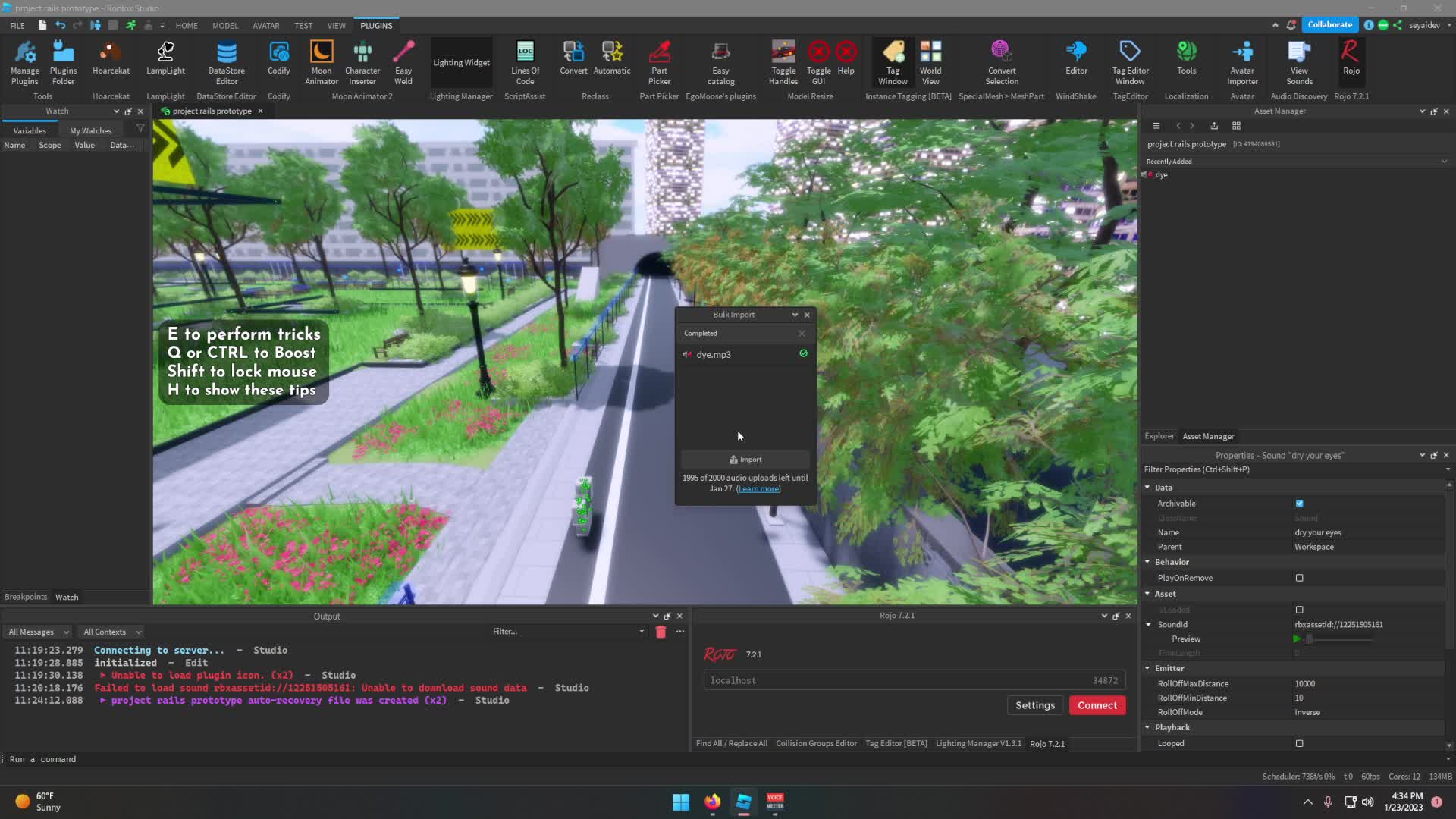 Watch weird audio permissions | Streamable