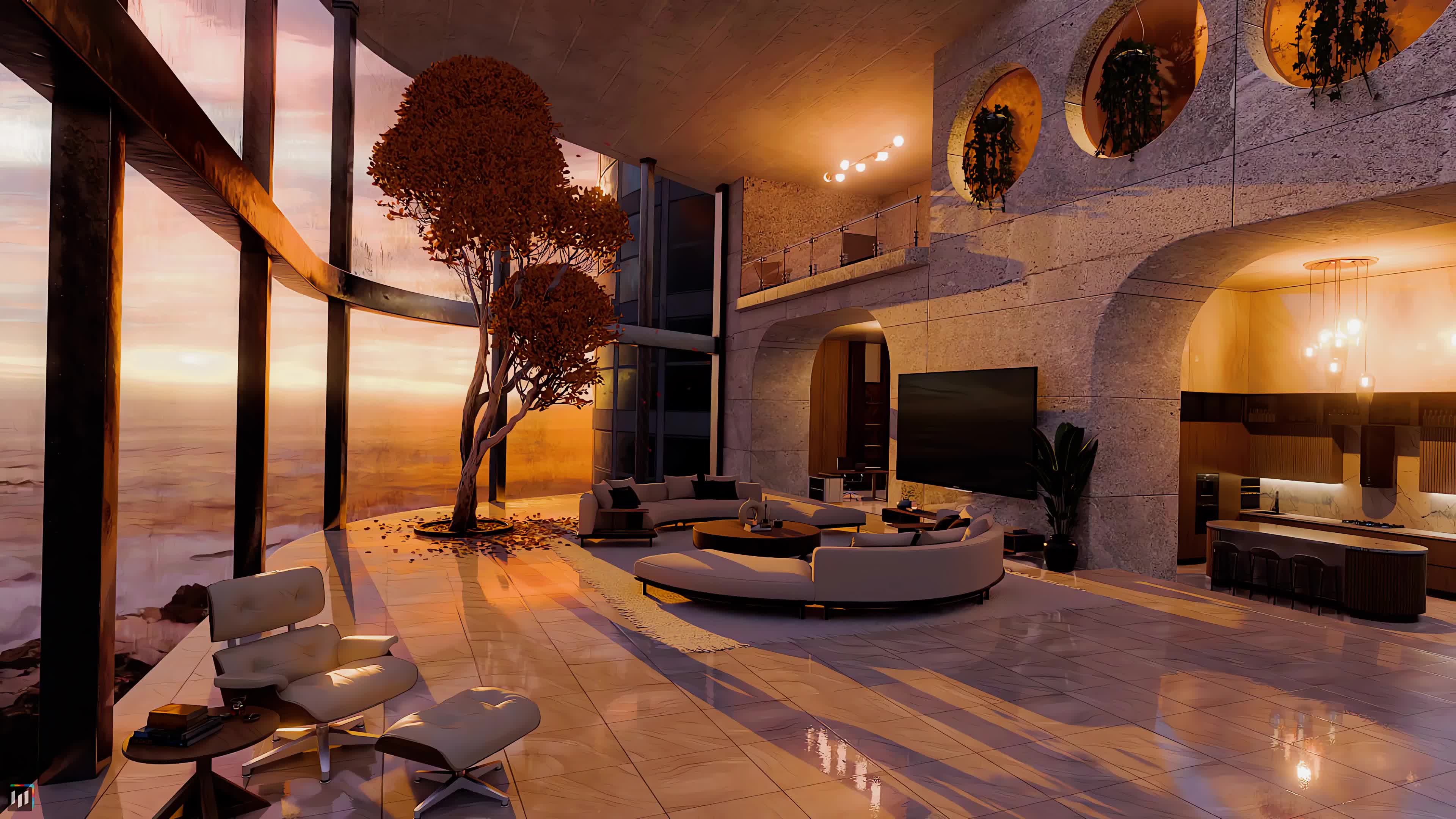 Watch Modern Apartment Live Wallpaper_8_203944 | Streamable