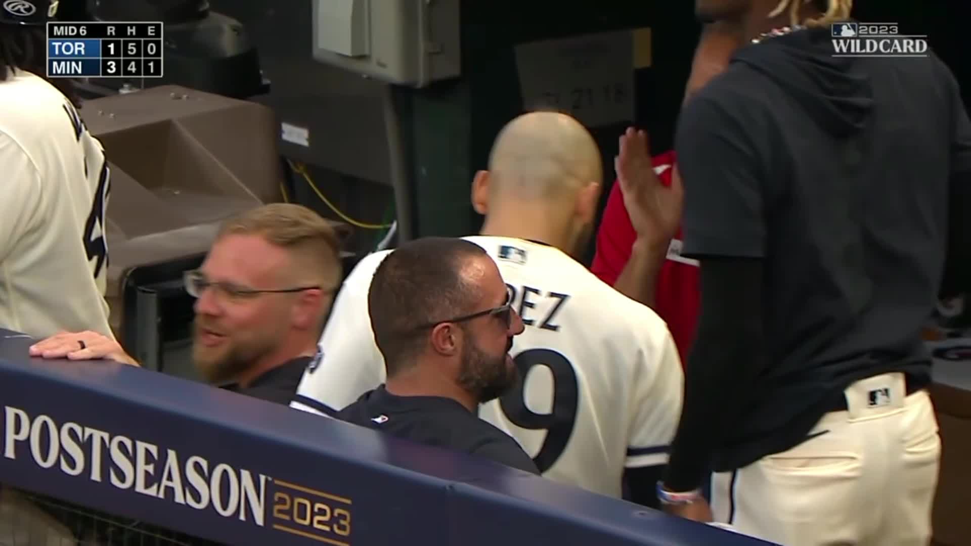 Watch Michael A. Taylor makes a leaping grab at the wall to rob Matt Chapman. | Streamable