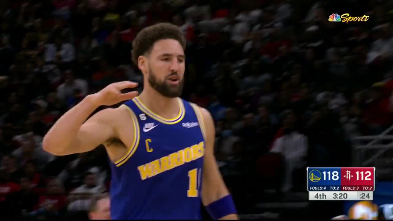[Highlight] 9th triple for Klay. He has 38!