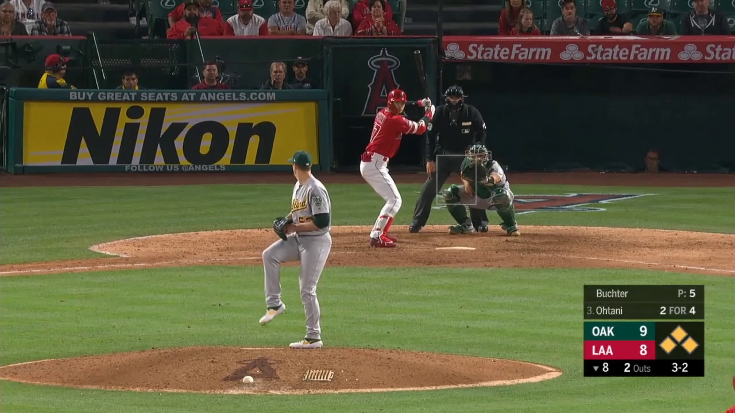 Ohtani ily long time. LOOGY does not pan out this time.