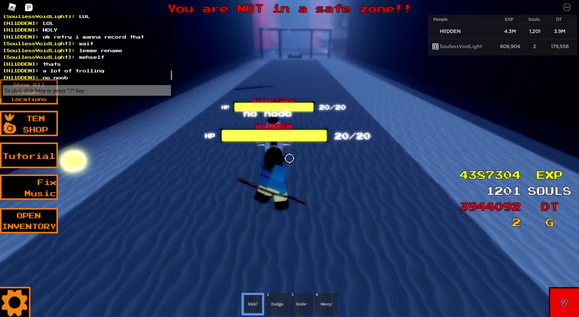 No noob