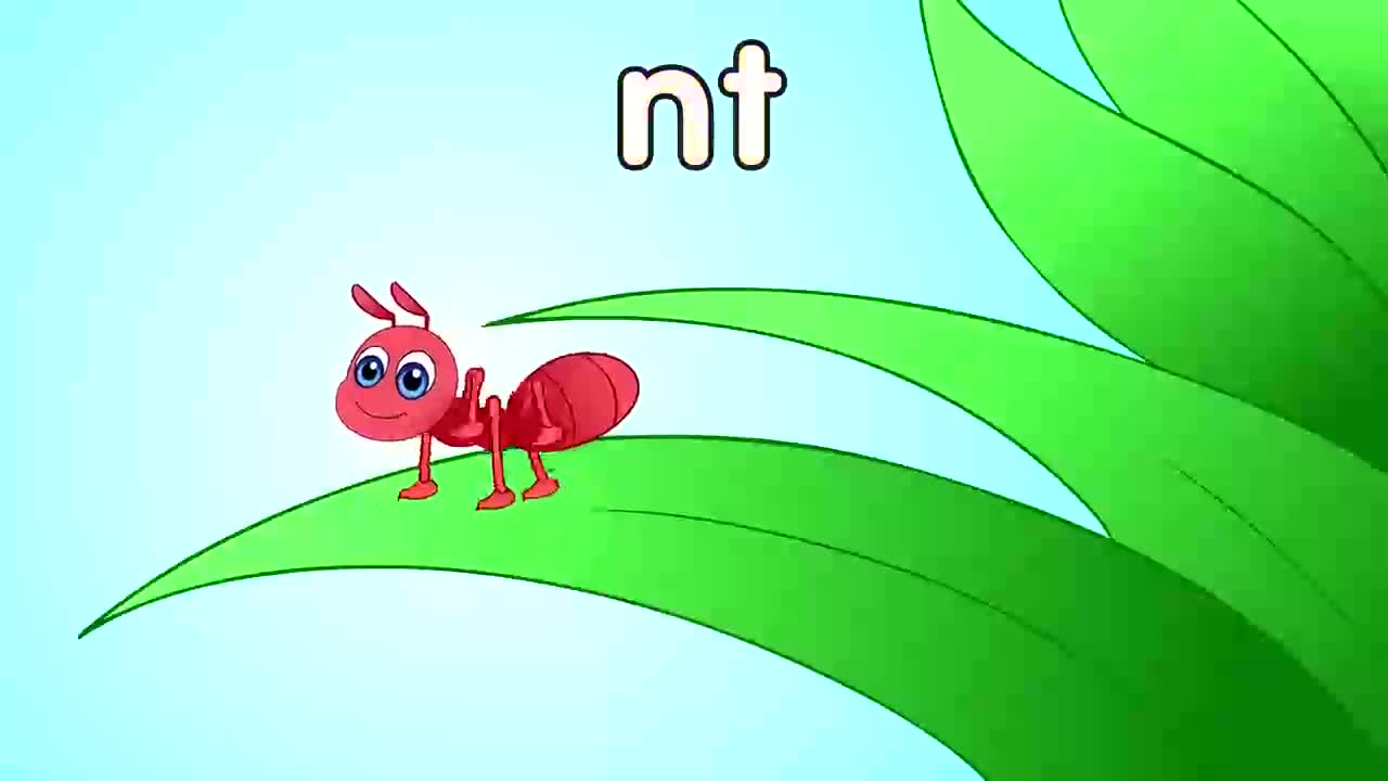 Watch NT Ending Blend Sound _ NT Blend Song and Practice _ ABC Phonics ...