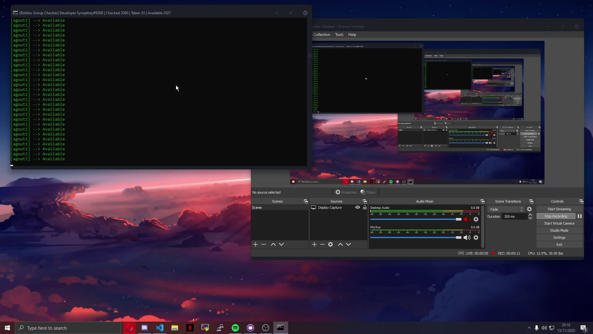 Watch Roblox Asynchronous Group Name Checker | Streamable