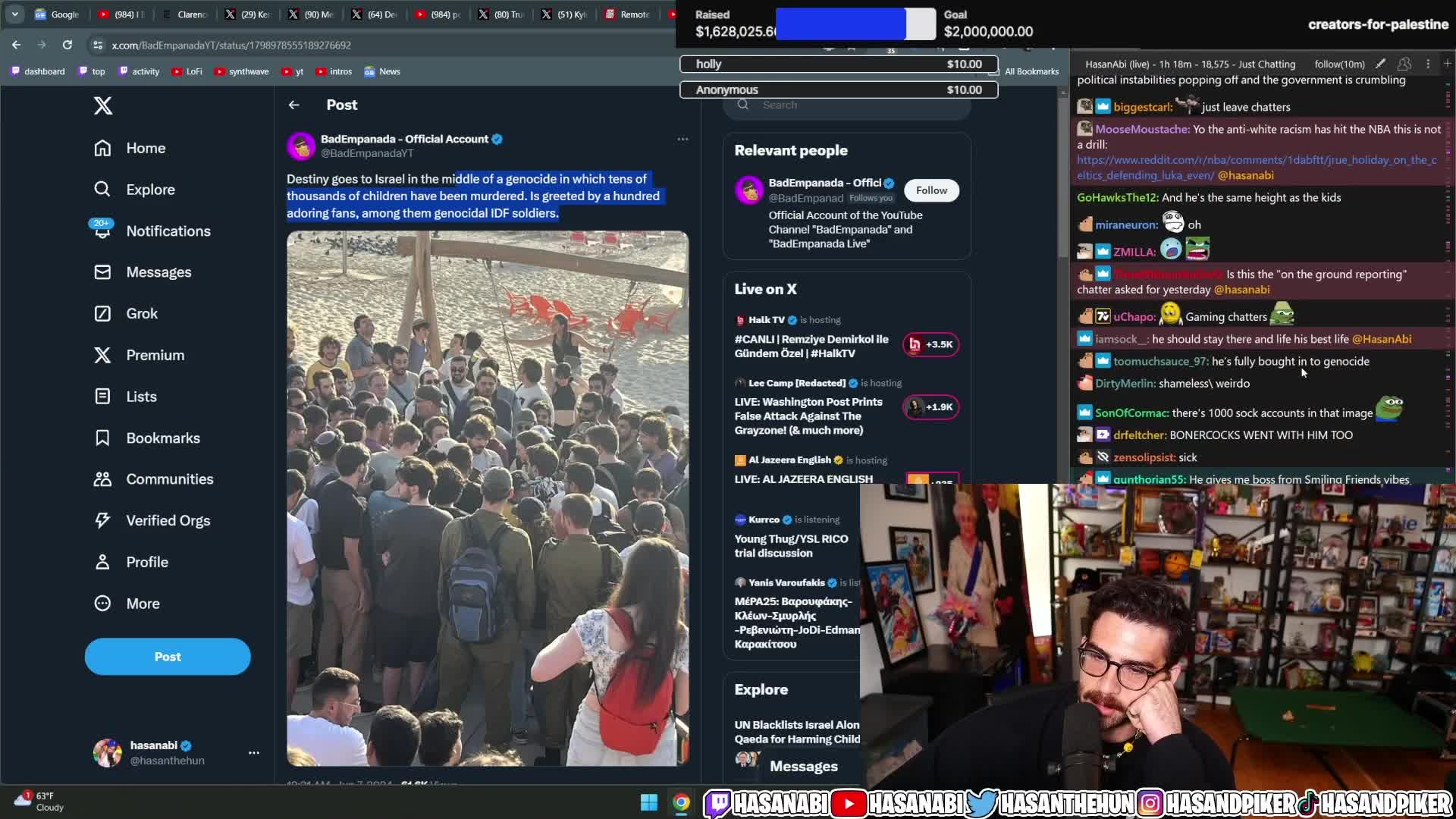 Watch Hasan Destiny Israel | Streamable