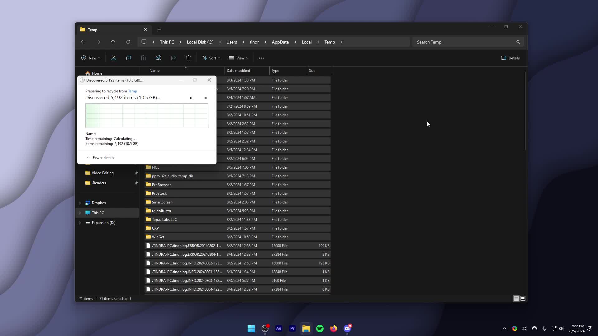 Watch %temp% | Streamable