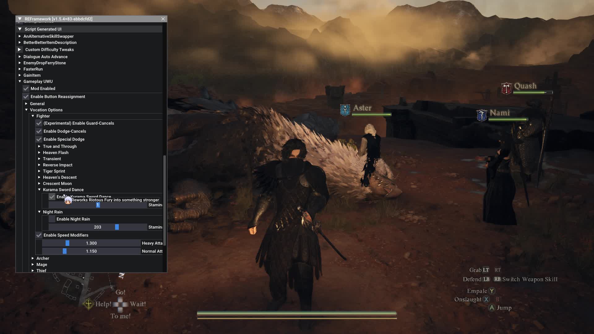 Watch Kurama Sword Dance | Streamable