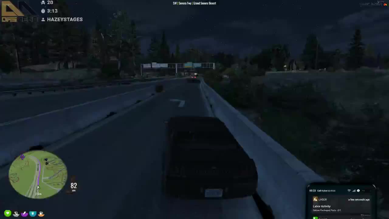 Lil Tuggz runs over his Boss