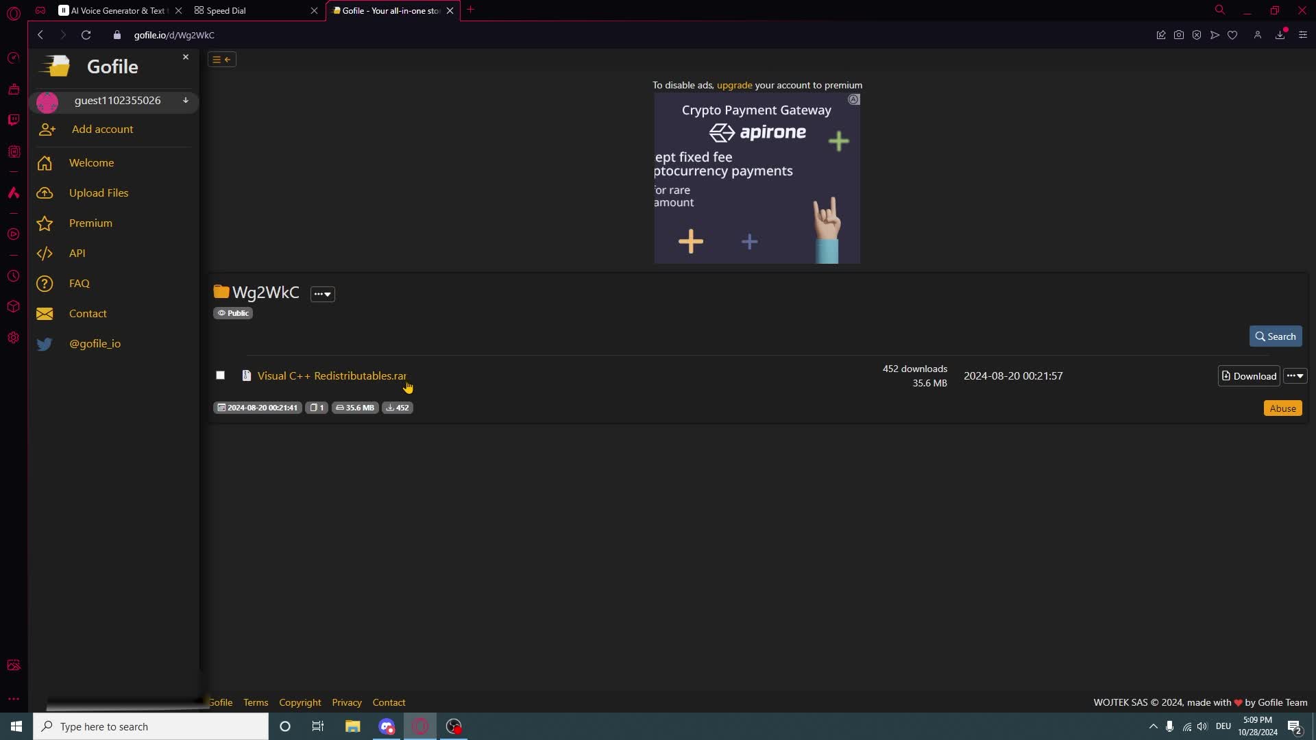 Watch C++ not installed fix | Streamable