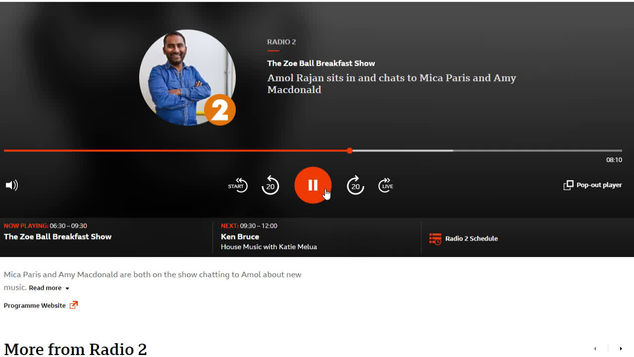 Radio 2 - Listen Live - BBC Sounds - Google Chrome 2020-10-15 08-41-10