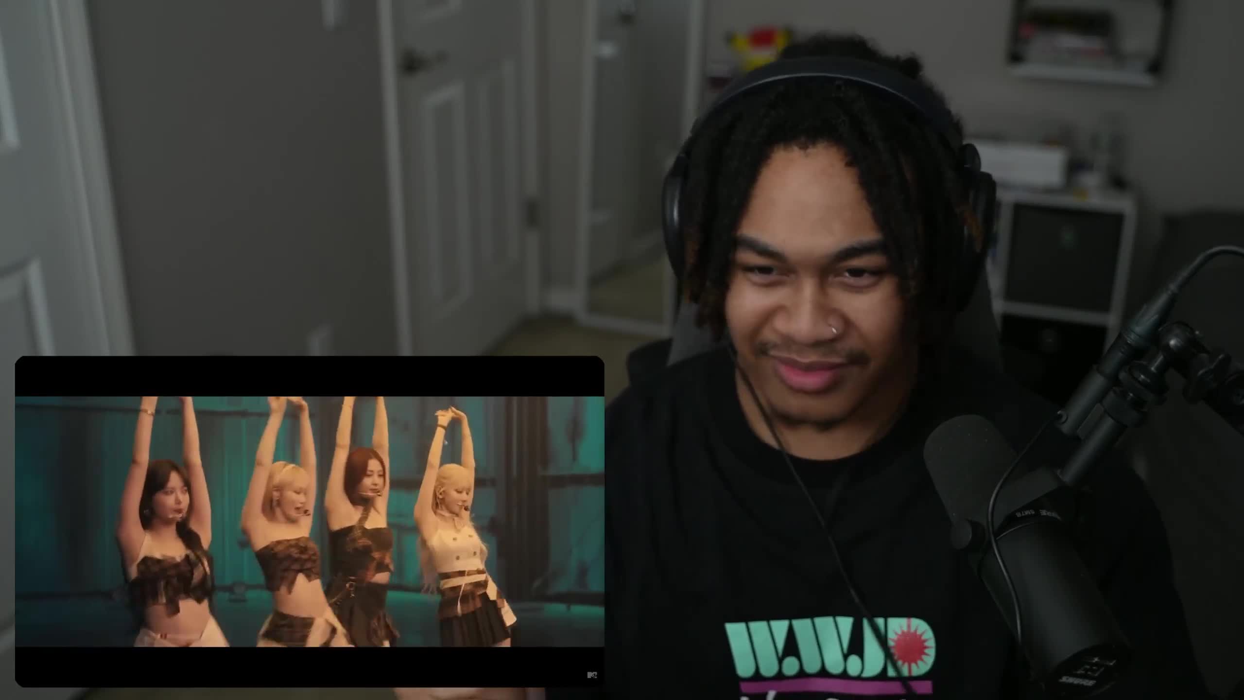 Watch LE SSERAFIM Performs “Easy” and “Smart” | MTV Push Interview | Streamable