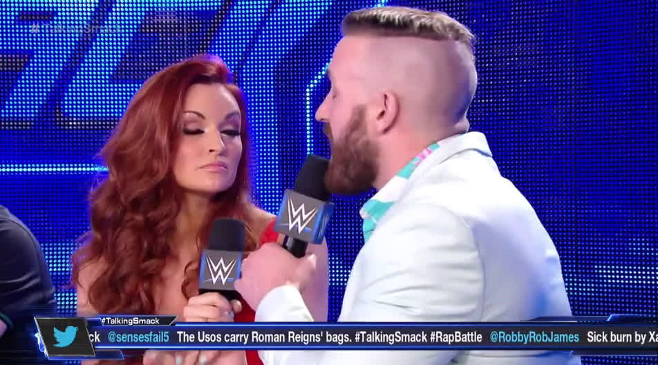 Maria and Mike Kanellis Talking Smack Debut - 4th July