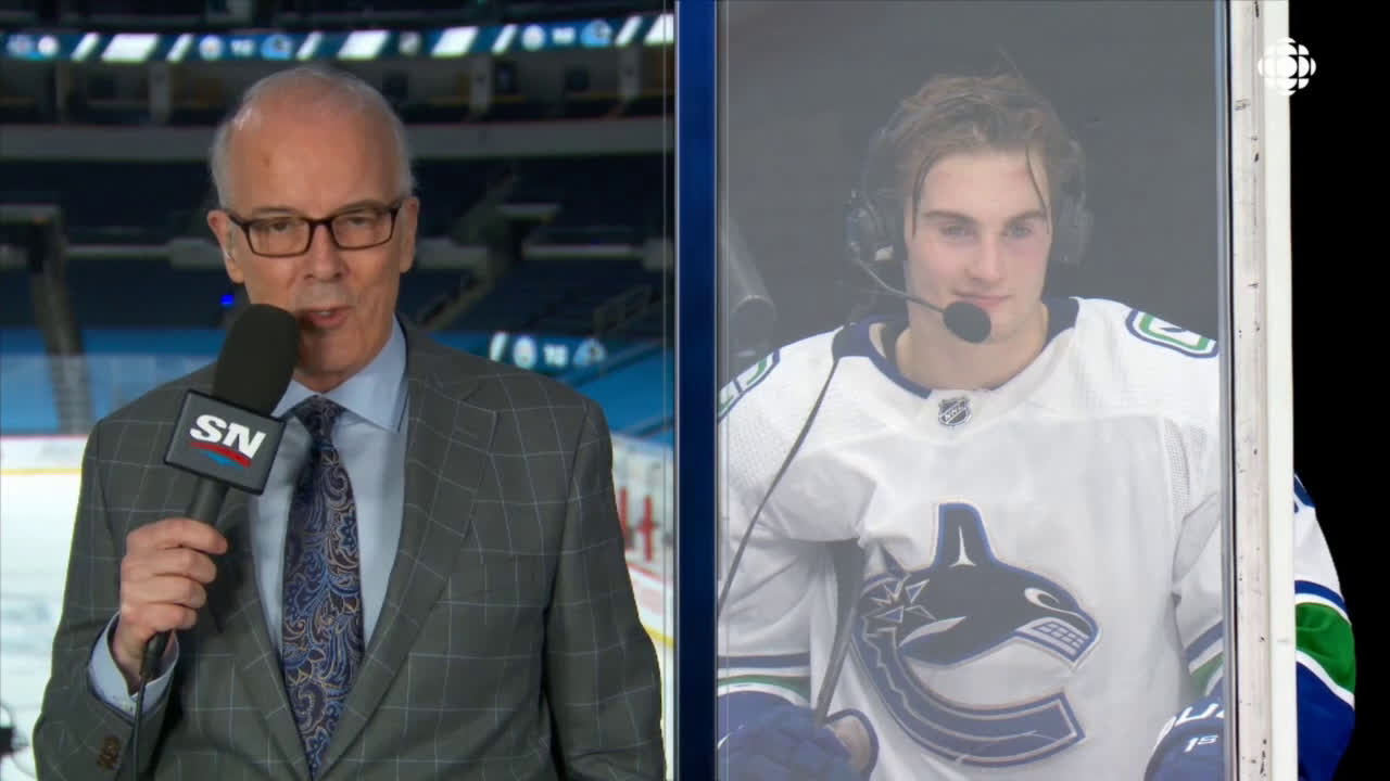 Hoglander intermission interview