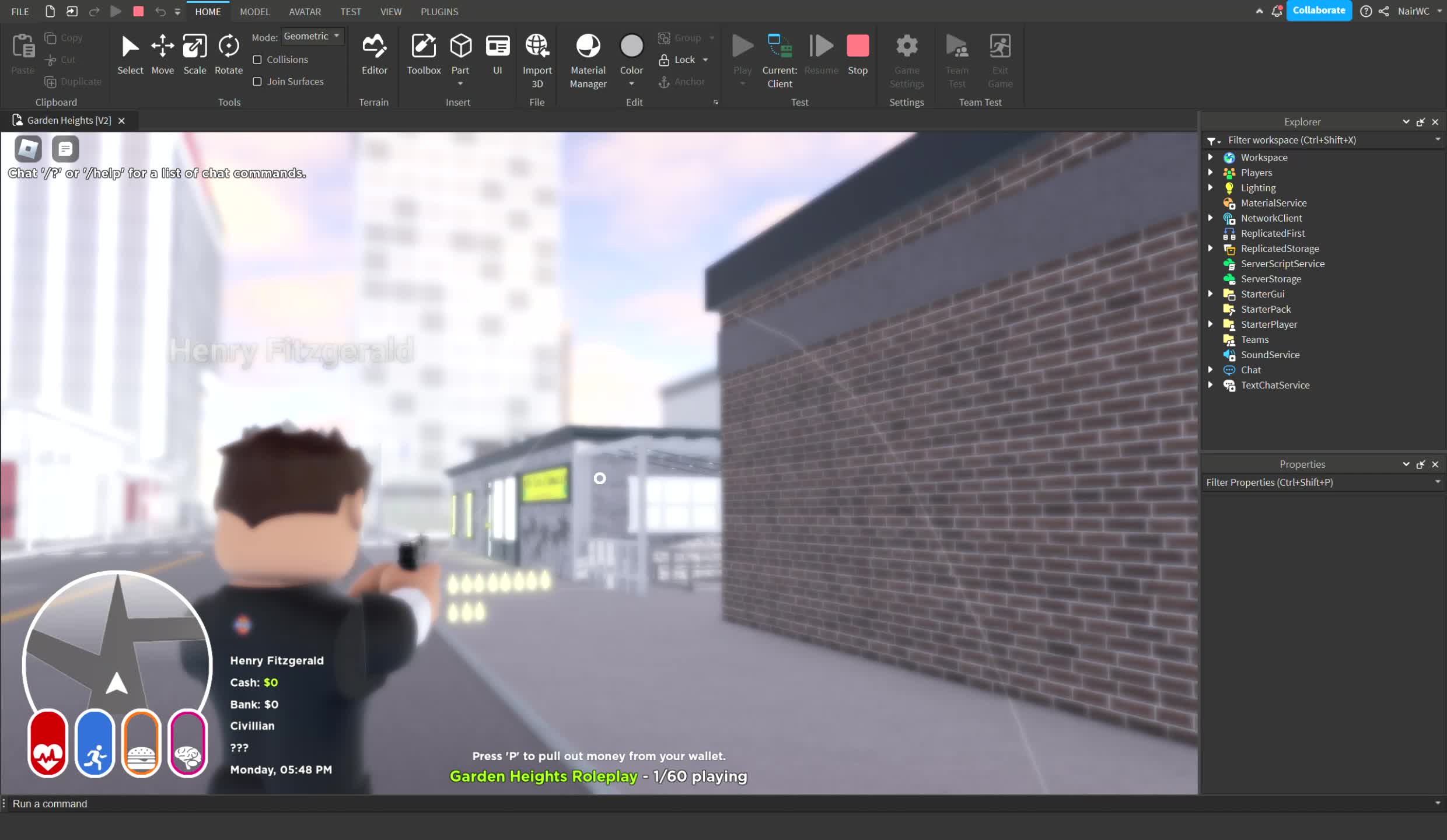 Watch [GH] Gun system demo + casing eject | Streamable