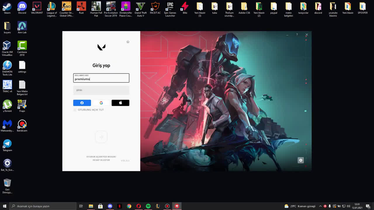 VALORANT SPOOFER WORK FOR ALL GAMES