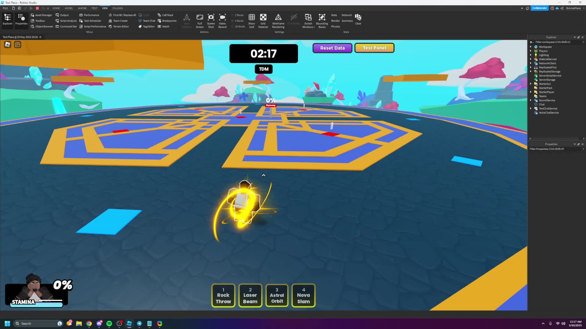 Andre - Gravity/Rock Powers