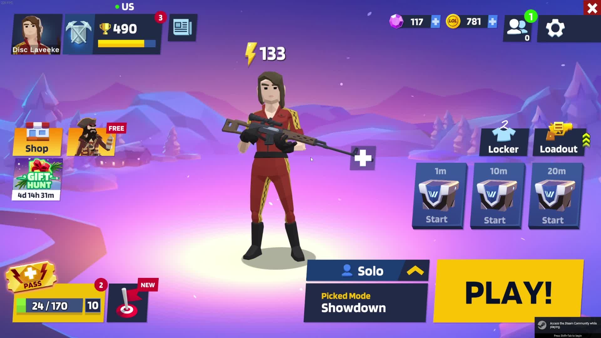 SkidWare - InfWare - 1v1.lol