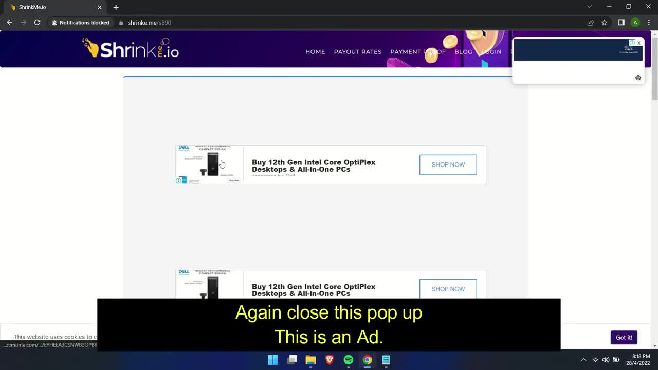 Watch How to Open SHRINKE Link & Skip | Streamable