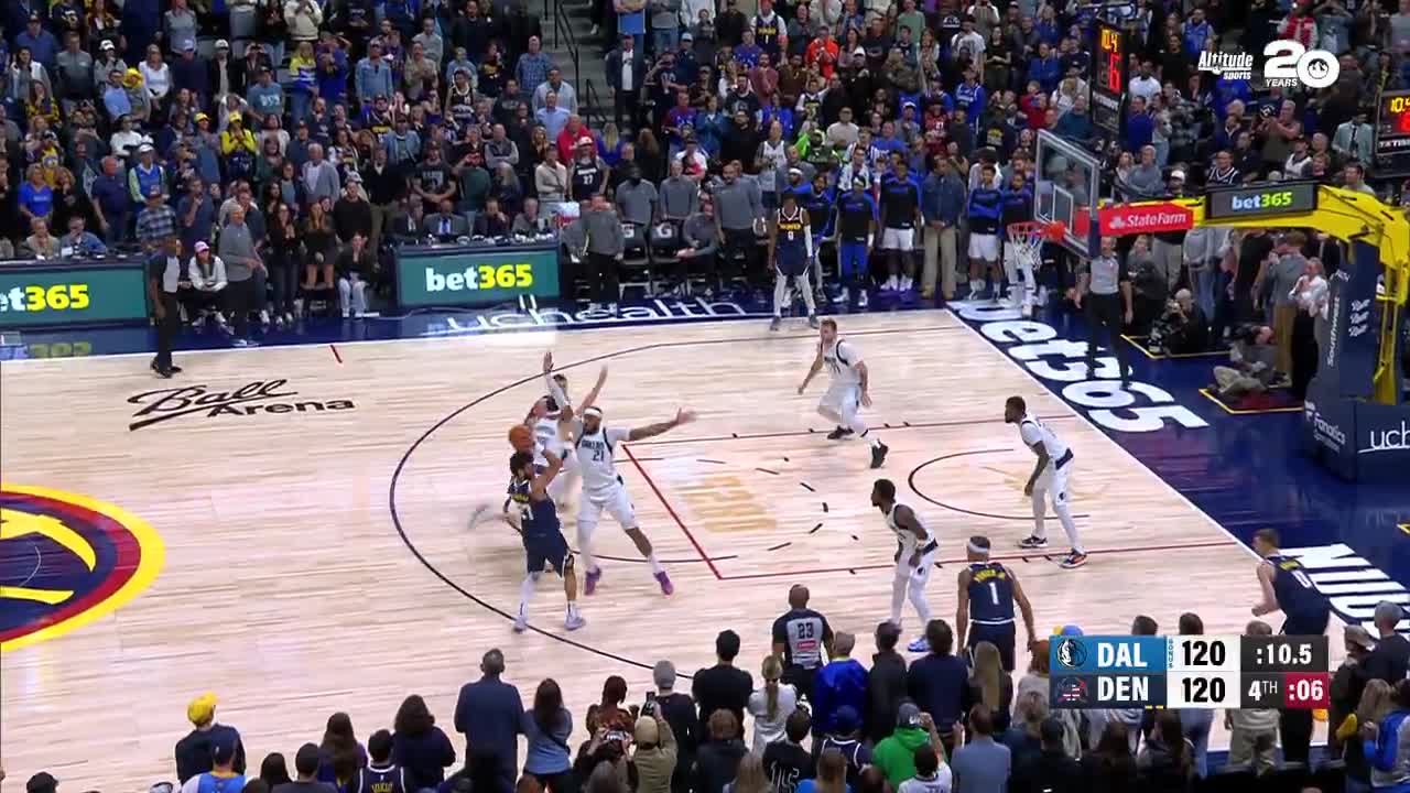 Watch NBA - MPJ GIVES DENVER THE LEAD 🚨 6.5 SECONDS LEFT ON NBA LEAGUE ...