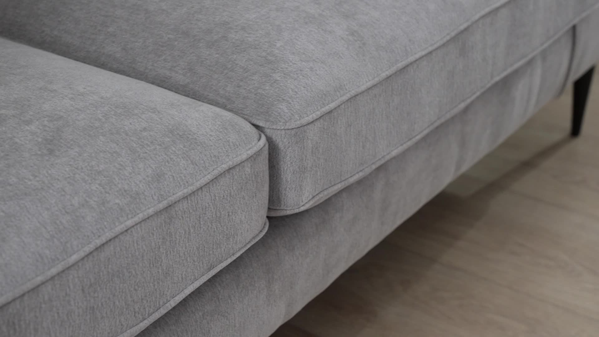 Watch Hunter Grey Fabric 3 Seater | Streamable