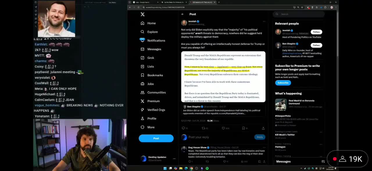 Watch @dancantstream is teasing BIG things to come. @djclancy999's days are numbered at twitch ...