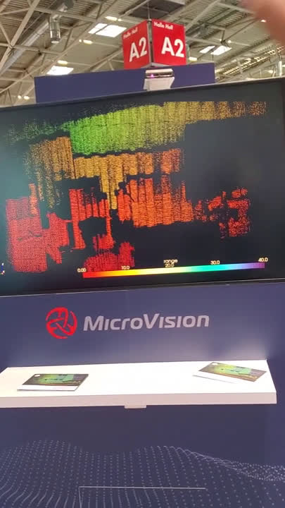 MicroVision hand live demo