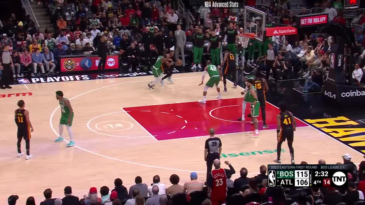 Murray loses ball, TOV Q4 Game 4