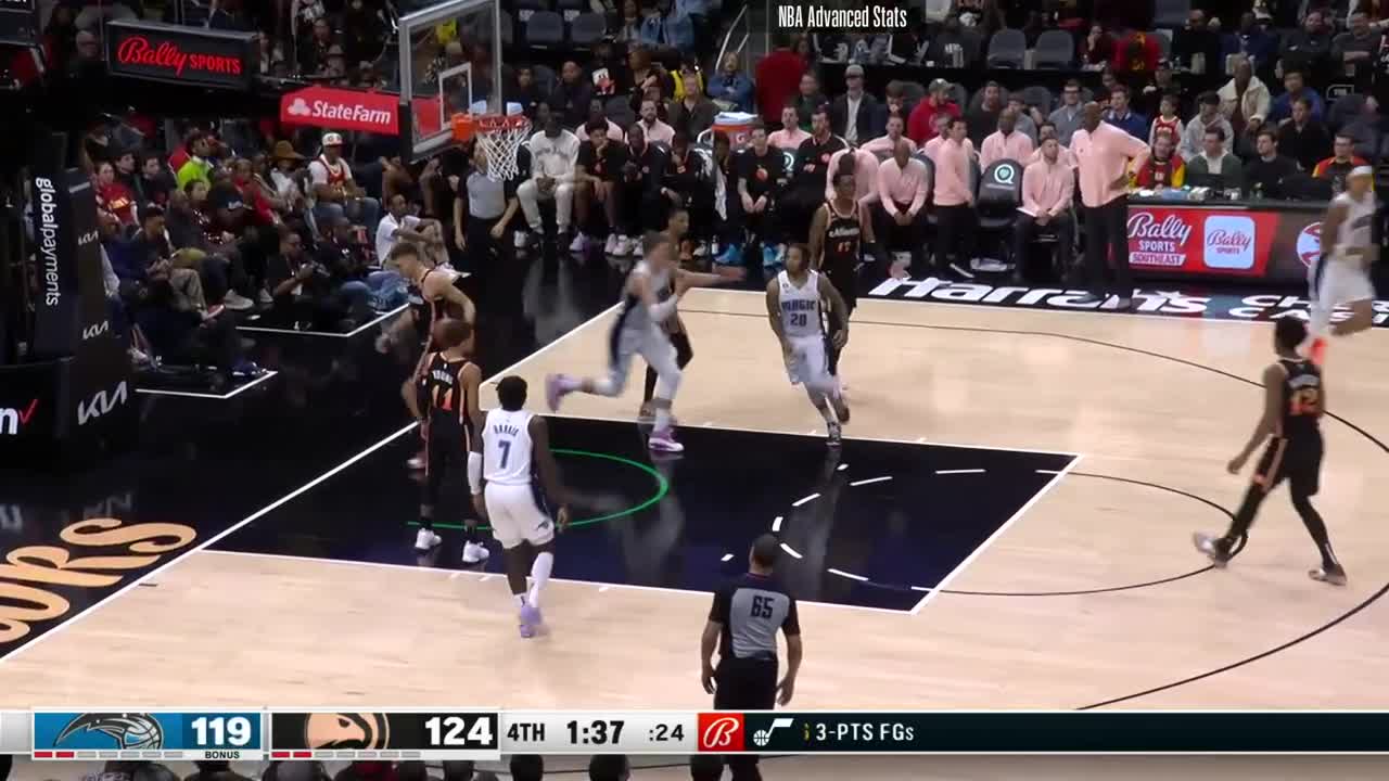 Wagner scores OOB play Q4 - Embed