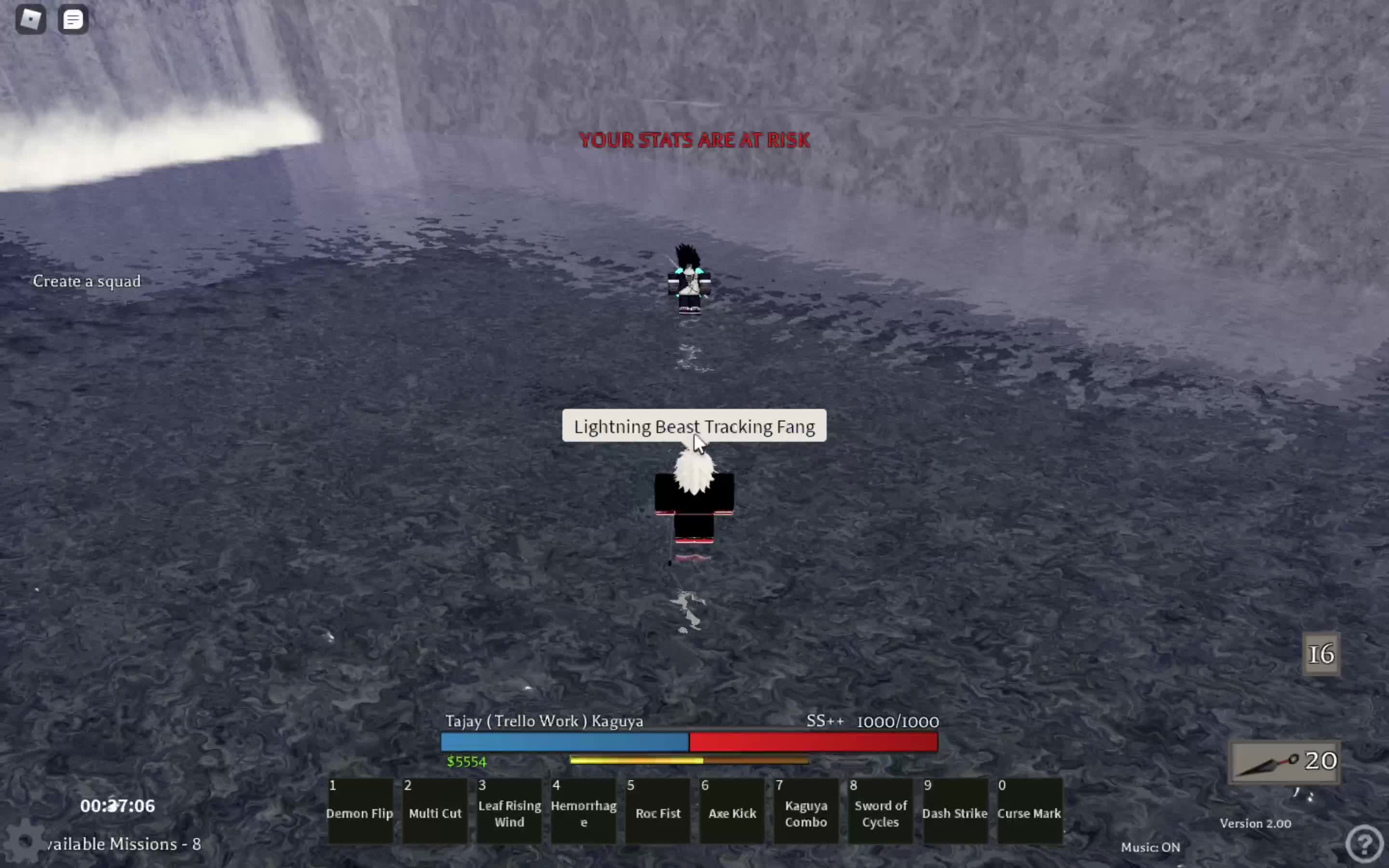 Lightning Beast Tracking Fang - Lightning Skilltree