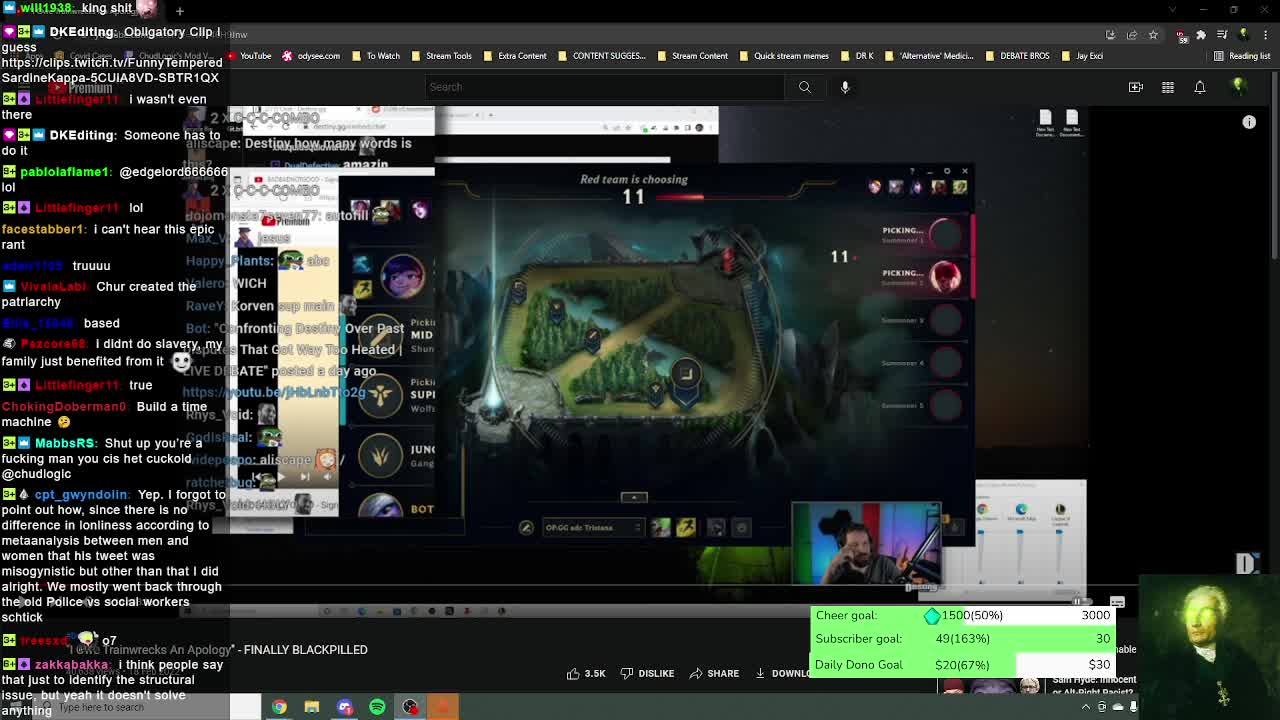 ChudLogic goes on a squadW rant