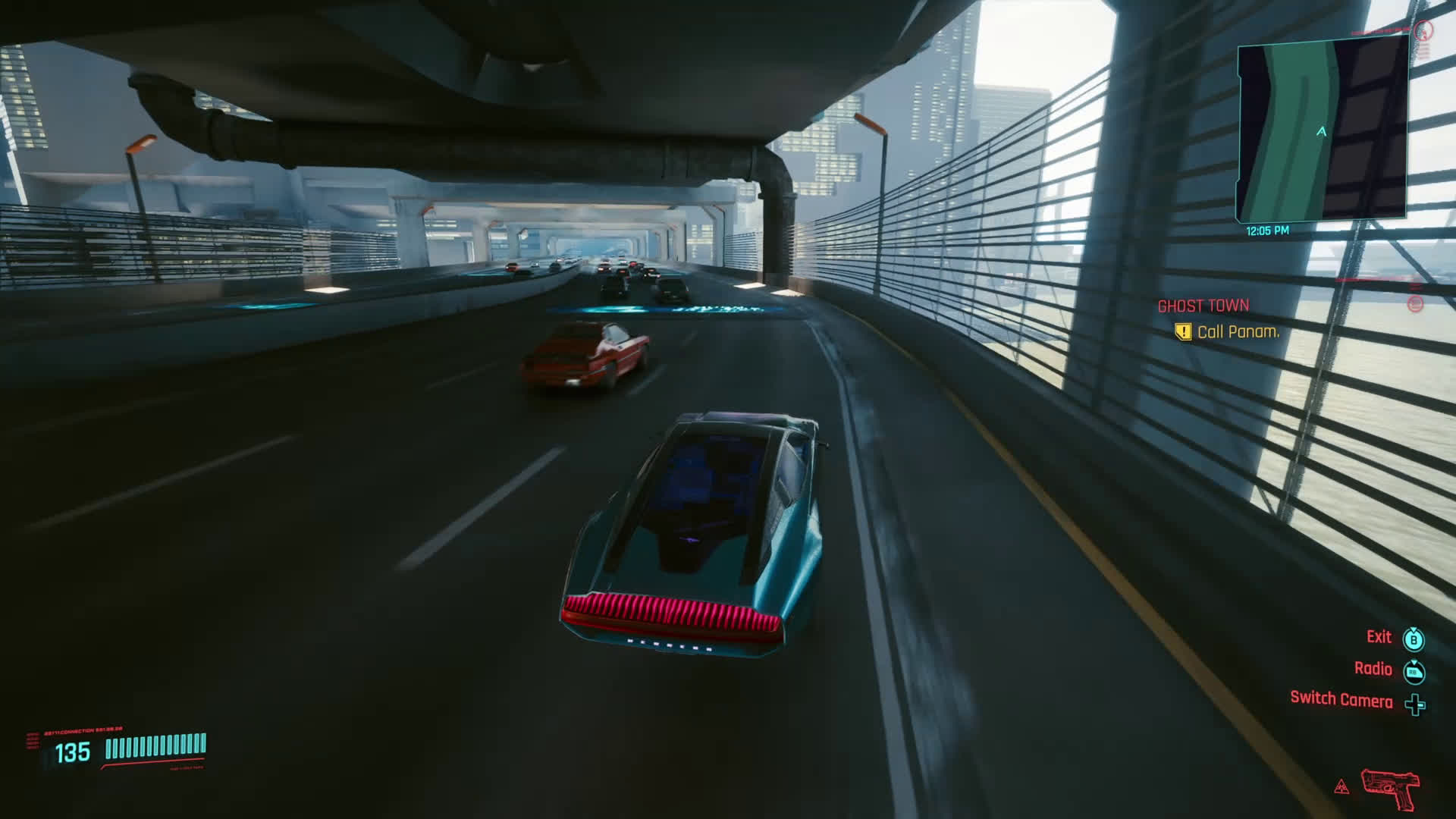 Cyberpunk system shutdown