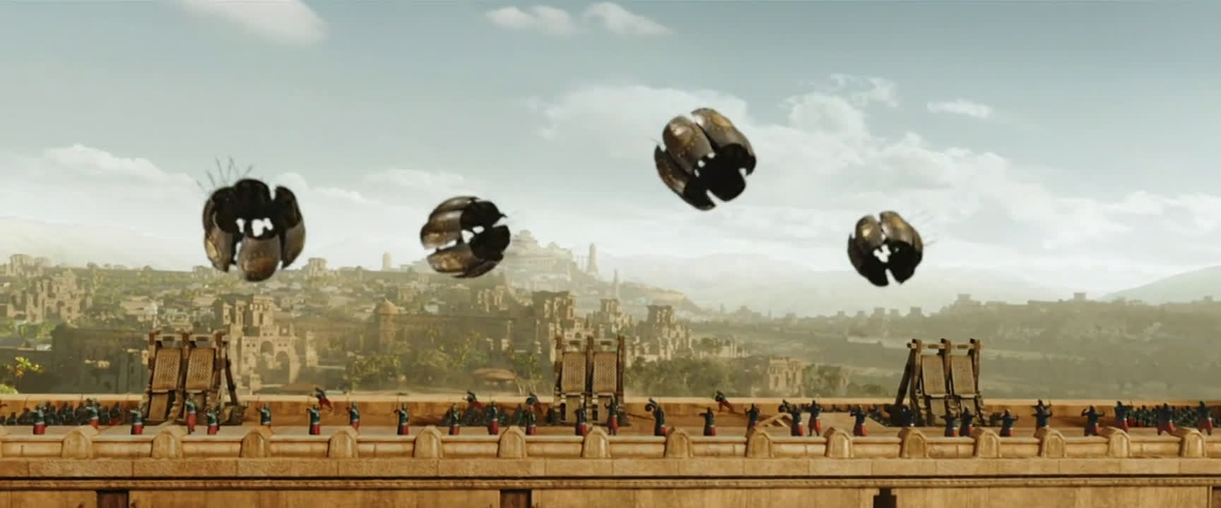 Baahubali 2 (बाहुबली 2) catapult scene