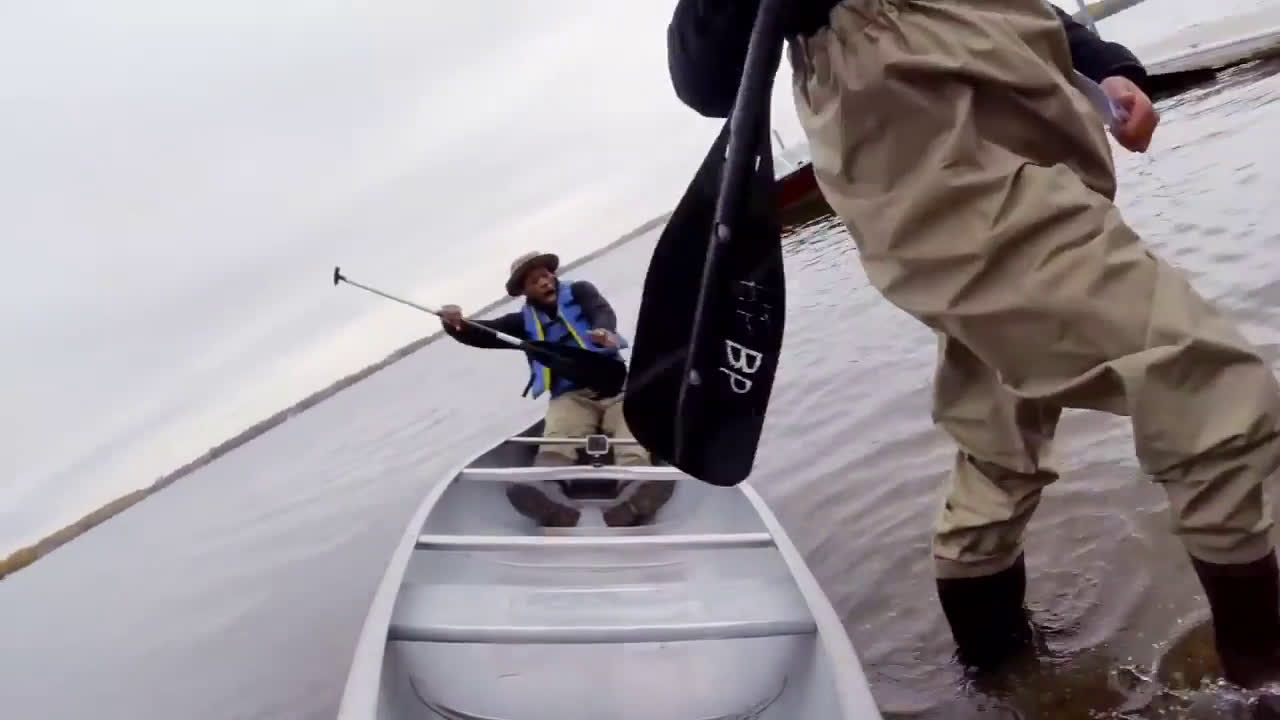 Jimmy Butler falls into a lake while canoeing in Minnesota _ Hang Time ...