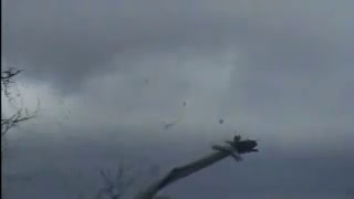 Danish Windturbine Colapses In Storm 360p 30fps H264 96kbit Aac