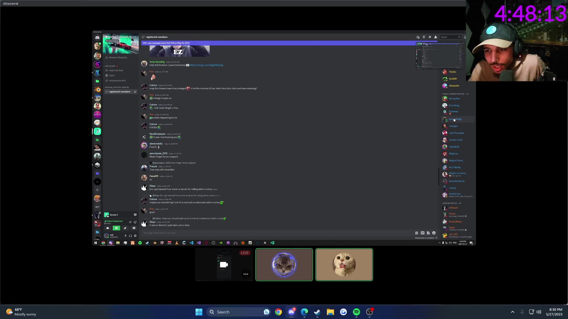 Watch Knotty talks to former dev (ook_3d) about nopixel admins cheating | Streamable