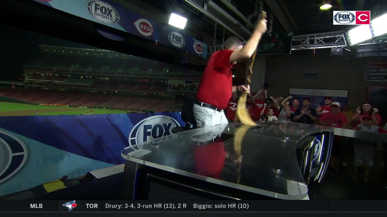 Reds Sweep Angels, Jim Day Breaks Out the Nimbus