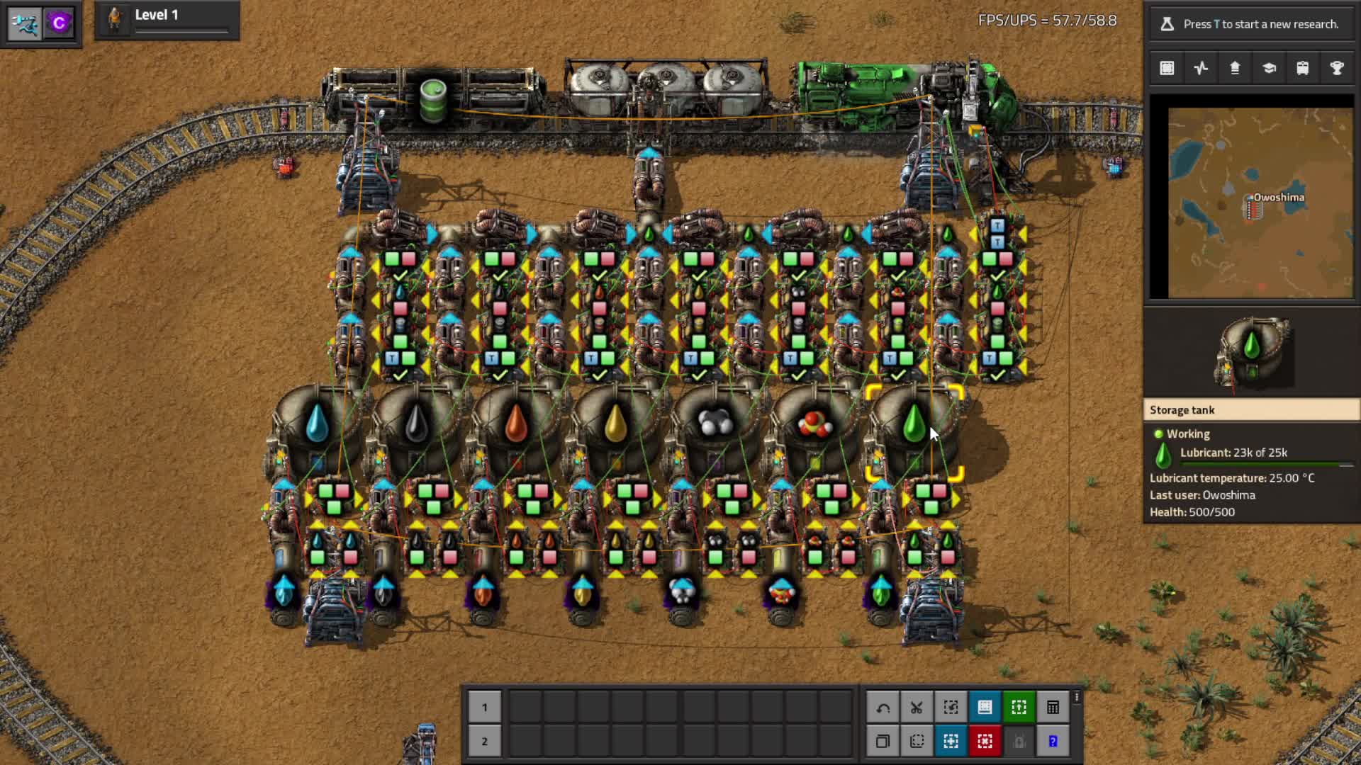 Watch All Fluids Loading Station - Factorio Blueprint Demo | Streamable