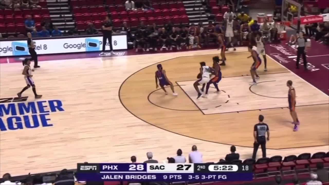 Watch Jalen Bridges defensive highlights | Streamable