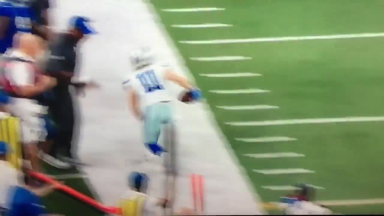 Cole Beasley behind the back catch